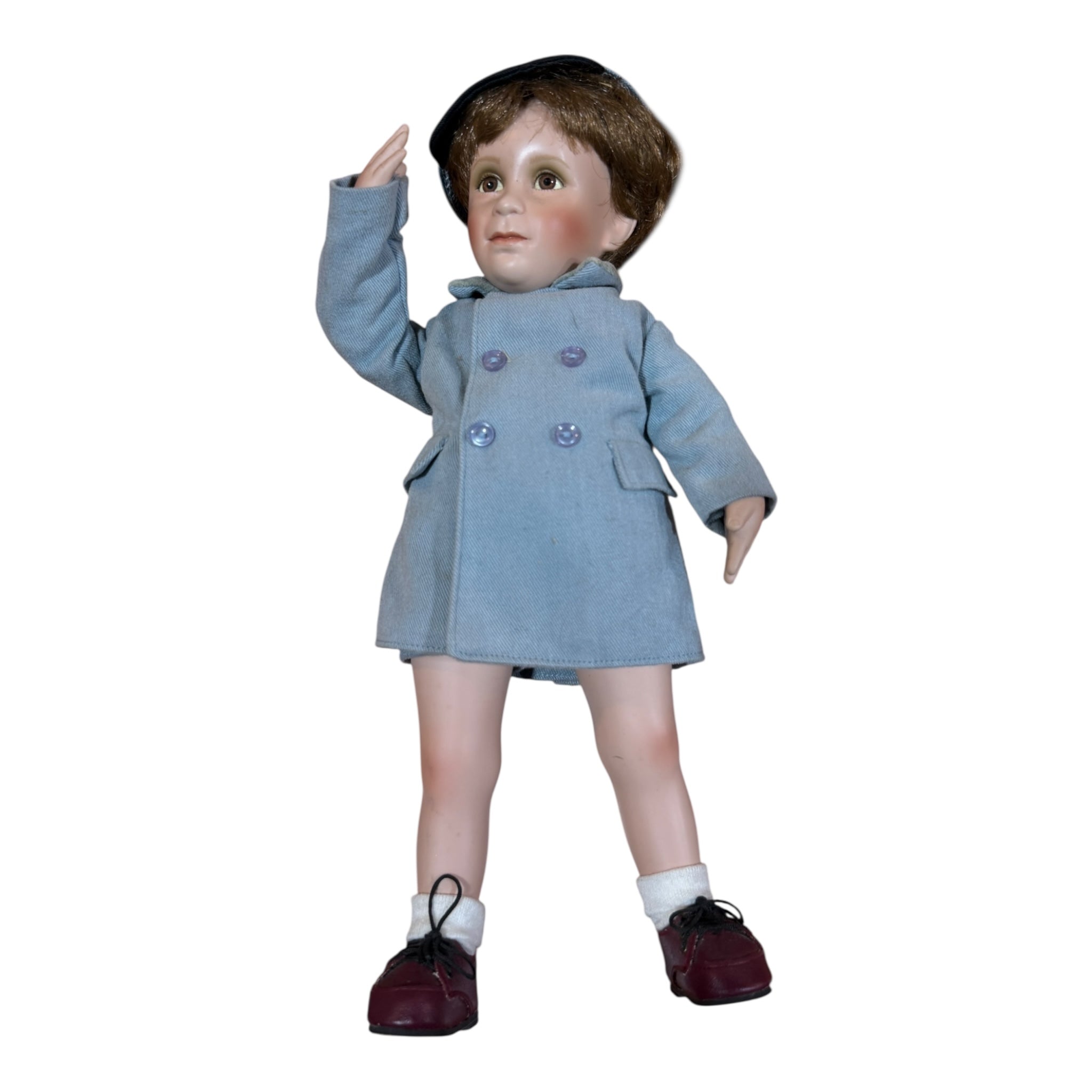 Danbury Mint - Farewell Salute JFK Doll 2000 – Emma Jeans