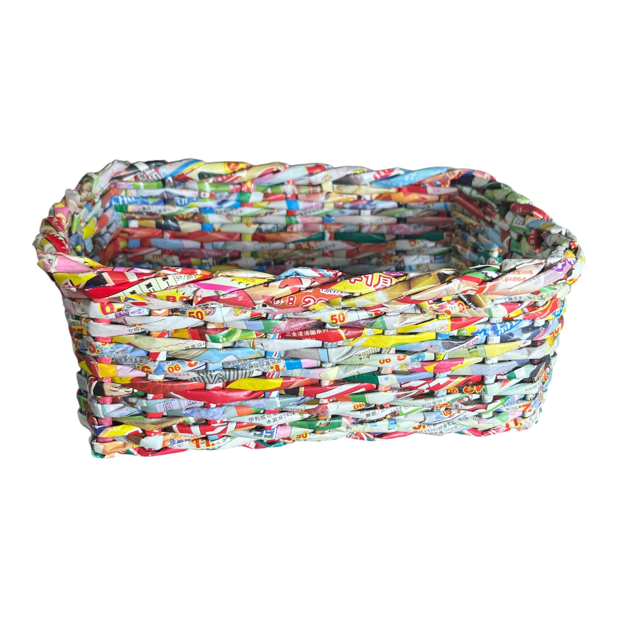 Recycle Candy Wrapper Basket – Emma Jeans