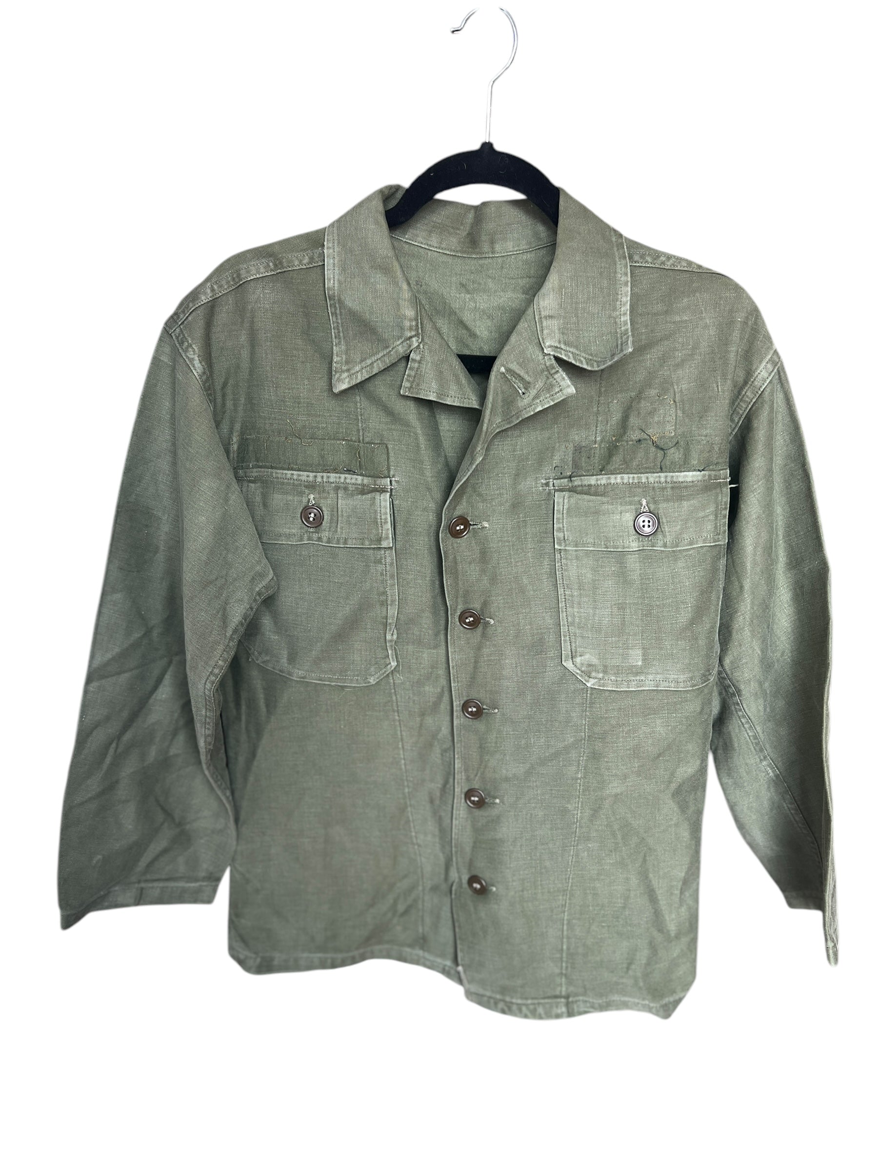 Vintage Military - Army Button Up Shirt 1960s – Emma Jeans