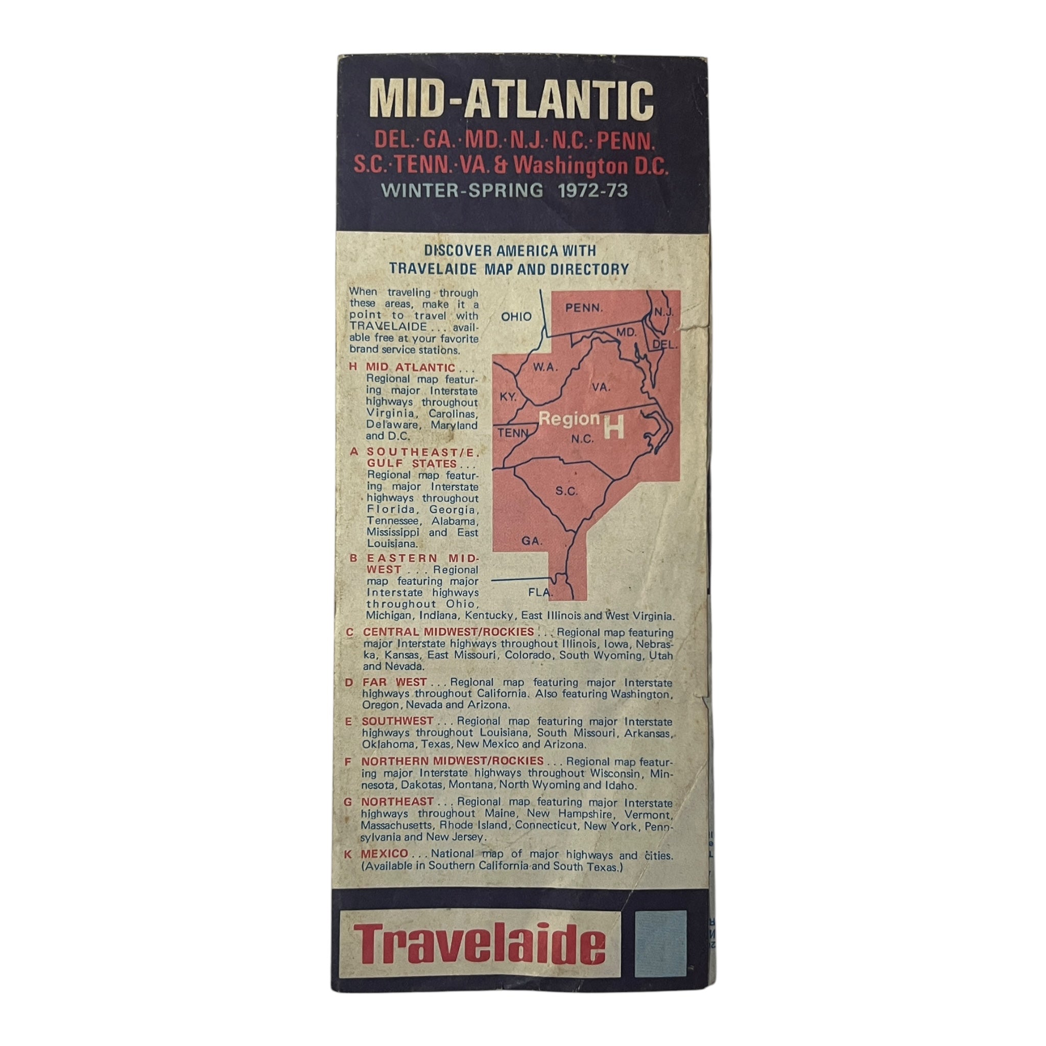 Map - Mid-Atlantic Travelaide – Emma Jeans