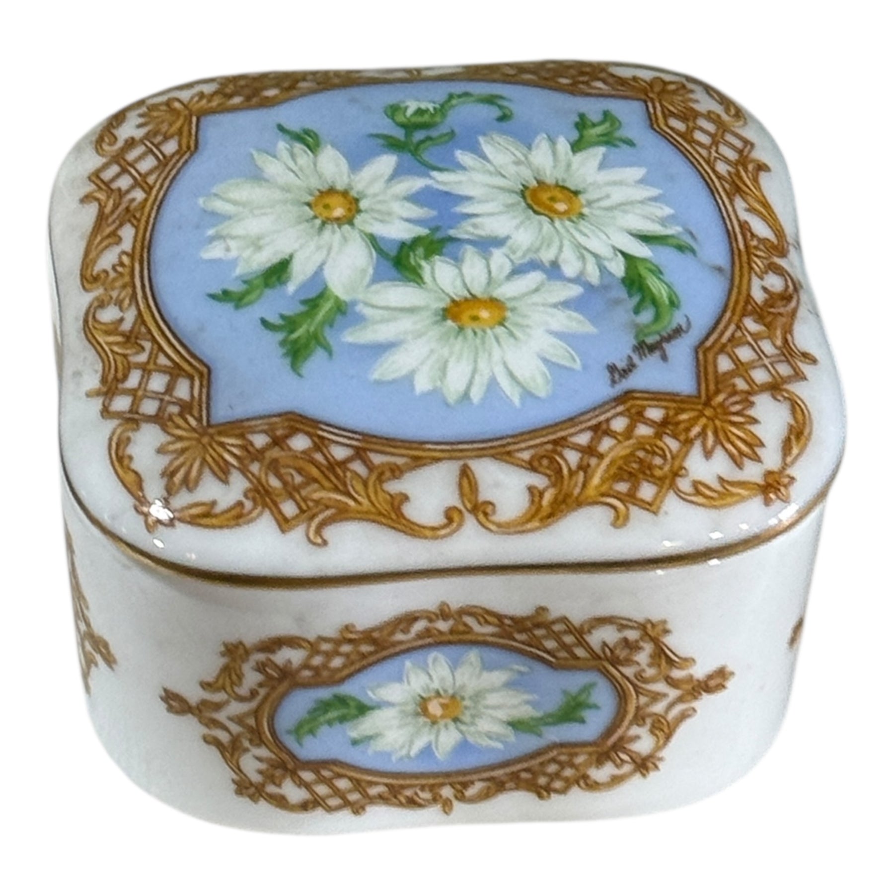 Porcelain 1990 Heritage House Limited Music Box Gail Magram The Way We ...