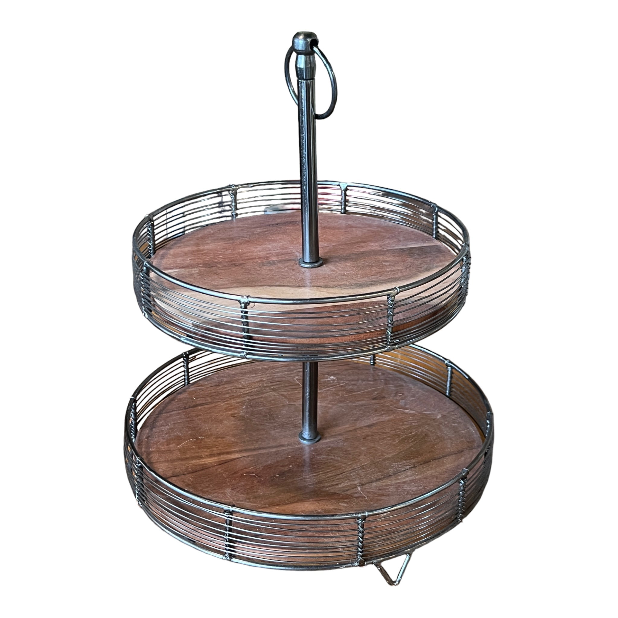 2 Tier Wooden Display Stand – Emma Jeans