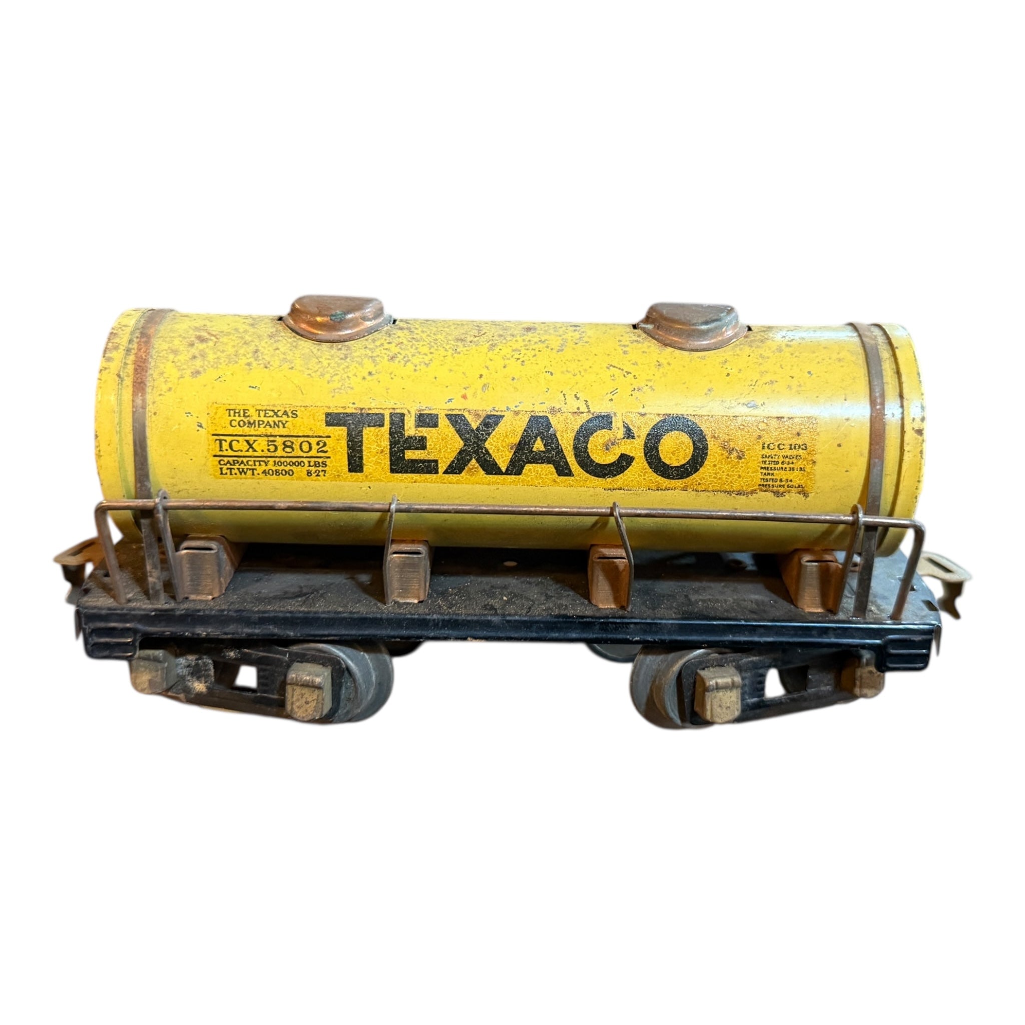 Trains - Vintage American Flyer Prewar Texaco Tank Car O Gauge – Emma Jeans