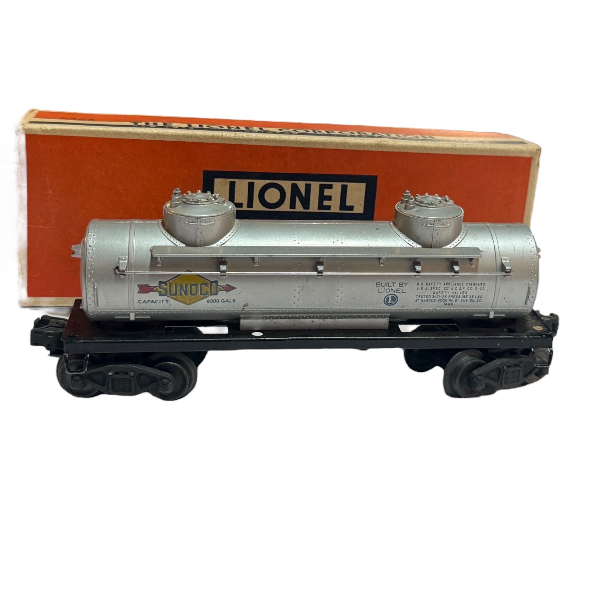 Trains - Lionel 6415 Sunoco Three Dome Tank Car C7 – Emma Jeans