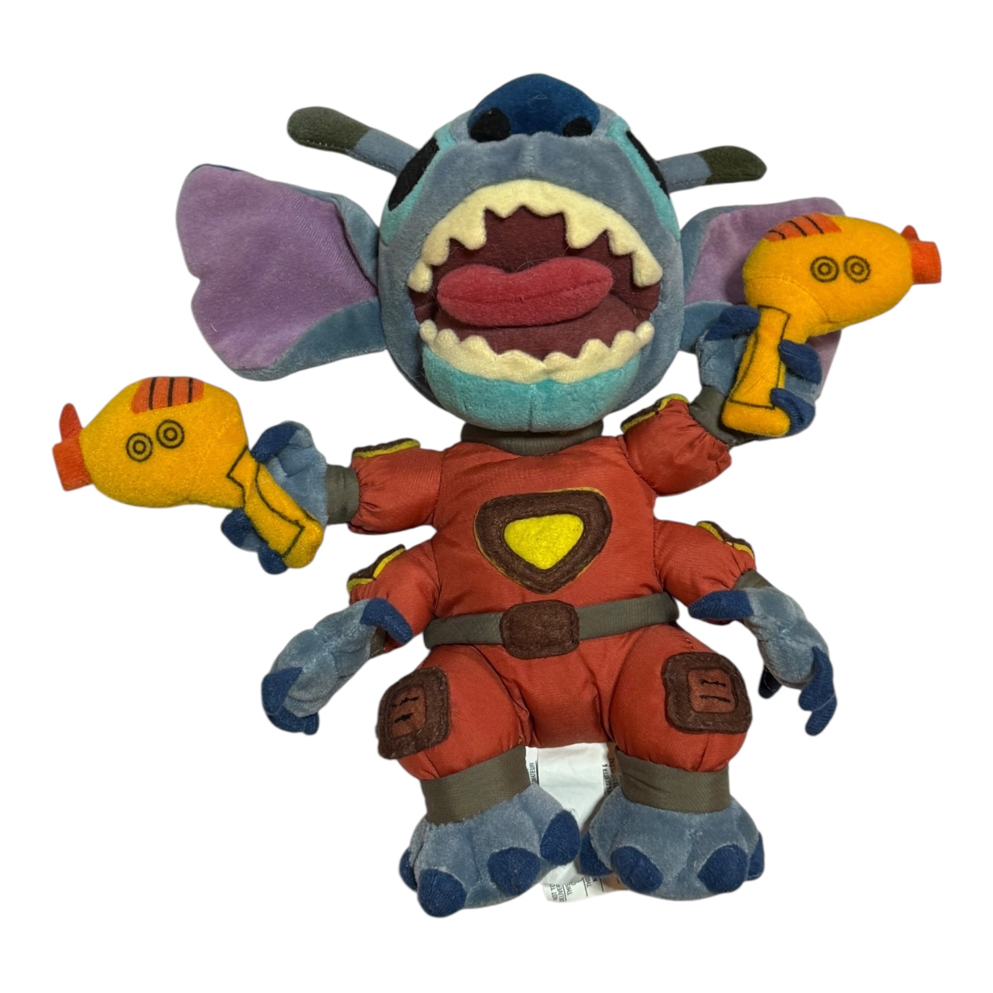 Plush - Stitch Alien Space Suit Plush Laser Gun 4 Arm 9” Lilo – Emma Jeans